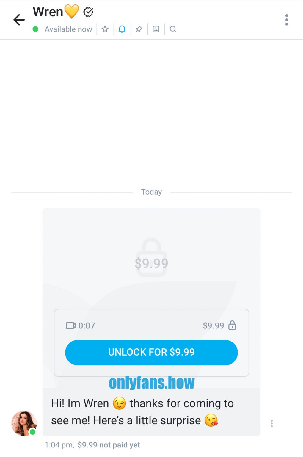 The right OnlyFans welcome message - OnlyFans – Guide for Creators